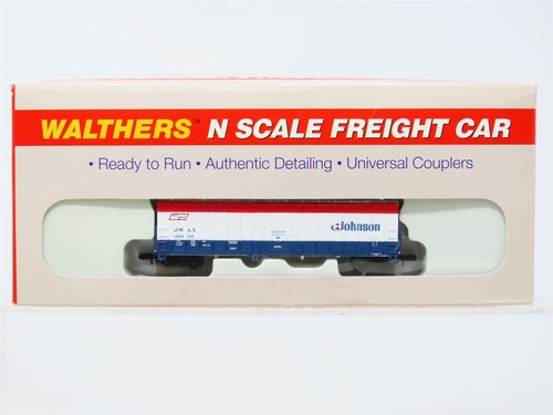 N Scale Walthers 932-8808 JWAX Johnson Wax 50' Box Car #49006 | eBay