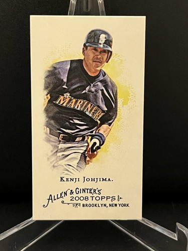 Kenji Johjima 2008 Topps Allen & Ginter #17 Mini Parallel Seattle ...