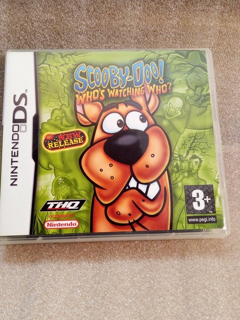 Scooby Doo Who's Watching Who? Nintendo DS NDS 2ds DSL DSi 3ds Game for ...