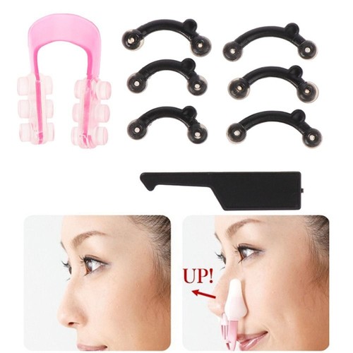 6pcs/set Clipper Nose Clip Corrector Nose Beauty Device Massage Tool ...