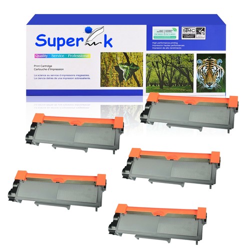 5PK TN660 Toner for Brother HL-L2340DW L2360DW L2320D L2380DW L2320D ...