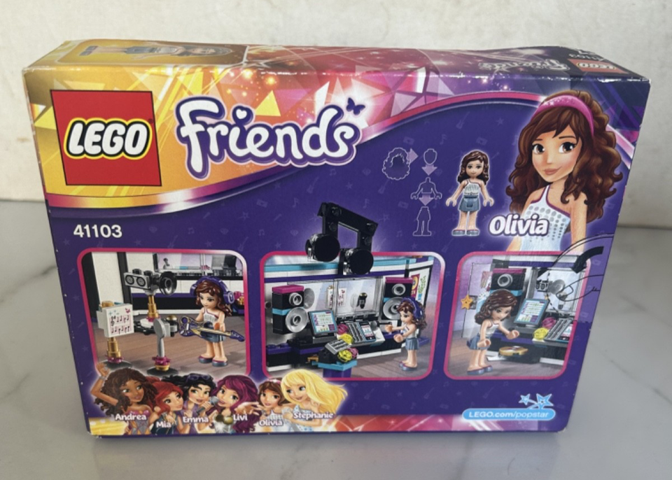 Lego friends 41103 Pop Star Recording Studio Set | eBay