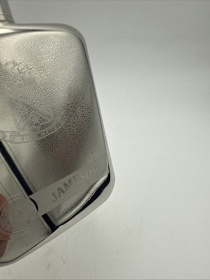 John Jameson & Son Irish Whiskey hip Flask Screw Top Sine Metu ...