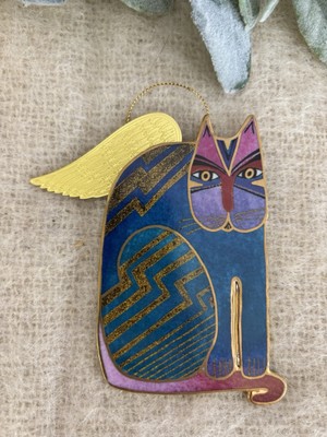 Laurel Burch Ornament Bradford Editions Raquel Fantastic Angeli-cats ...