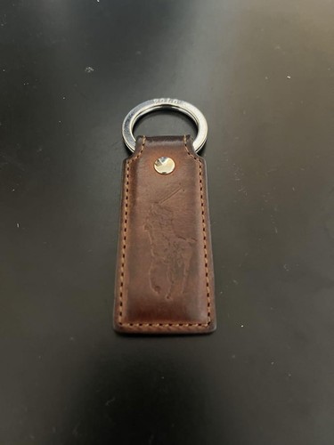Ralph Lauren Key Ring Leather Keychain Polo Horse Mark | eBay