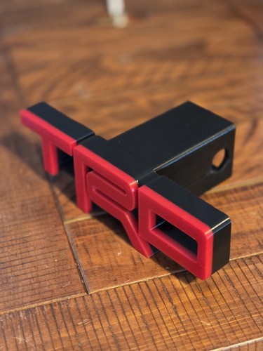 TRD Toyota Hitch Cover -- Multiple Color Options Available! | eBay