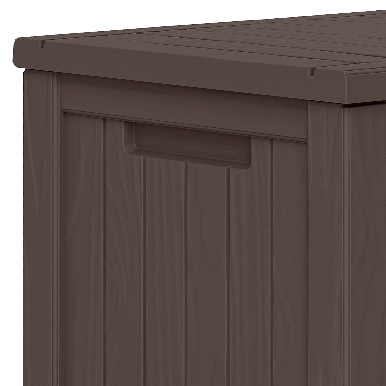 Large Resin Storage Box 120 Gal Outdoor Deck Chest with Lock ...