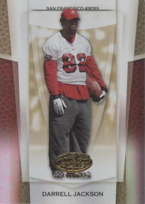2007 Leaf Certified Materials - Darrell Jackson #69 Mirror Gold /25 for sale online | eBay