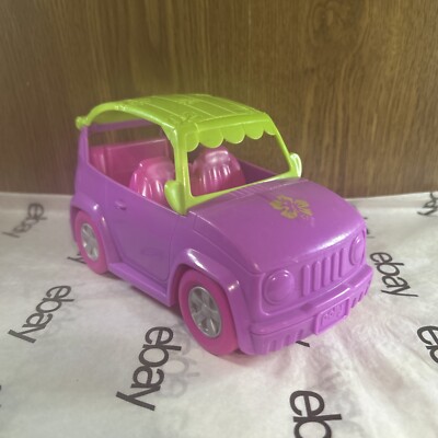 2012 Mattel Polly Pocket Purple Drive N Slide Car. Car Only. | eBay
