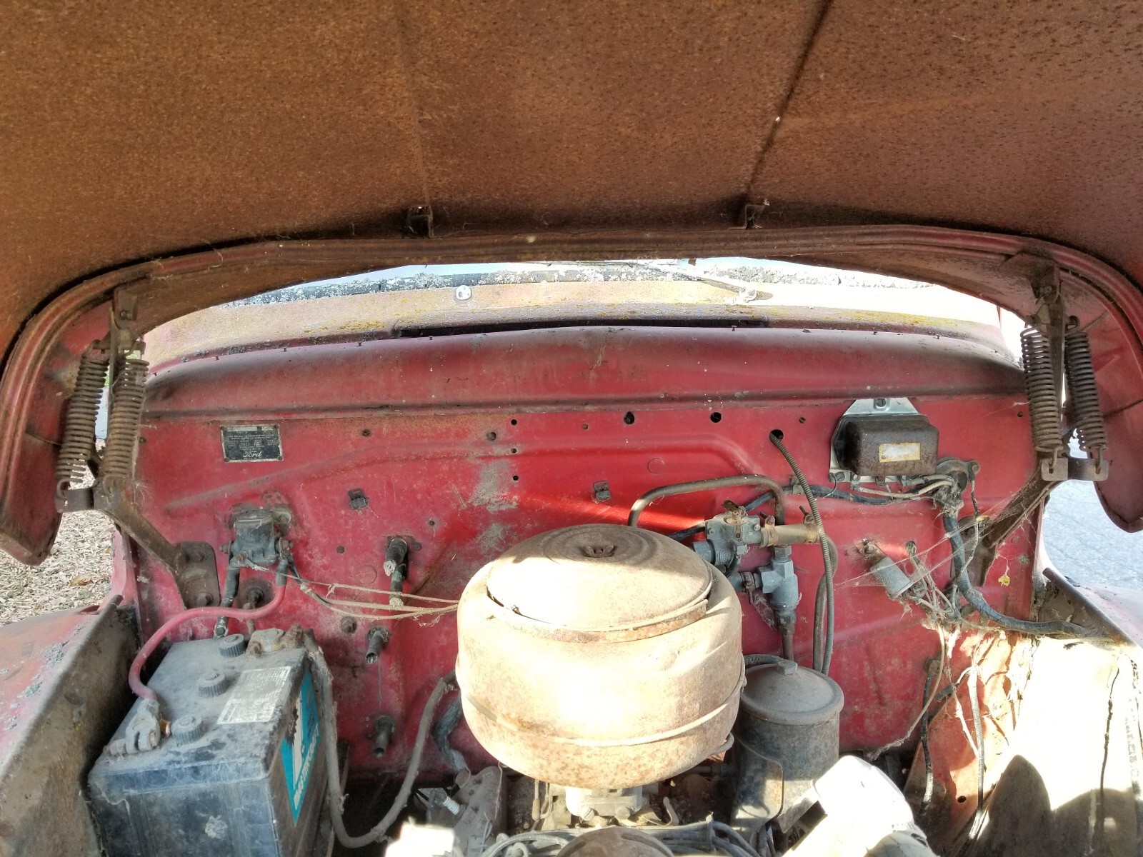 1948-1950 Ford F1 F2 F3 F4 F5 Truck Pickup Instrument Cluster Gauge ...