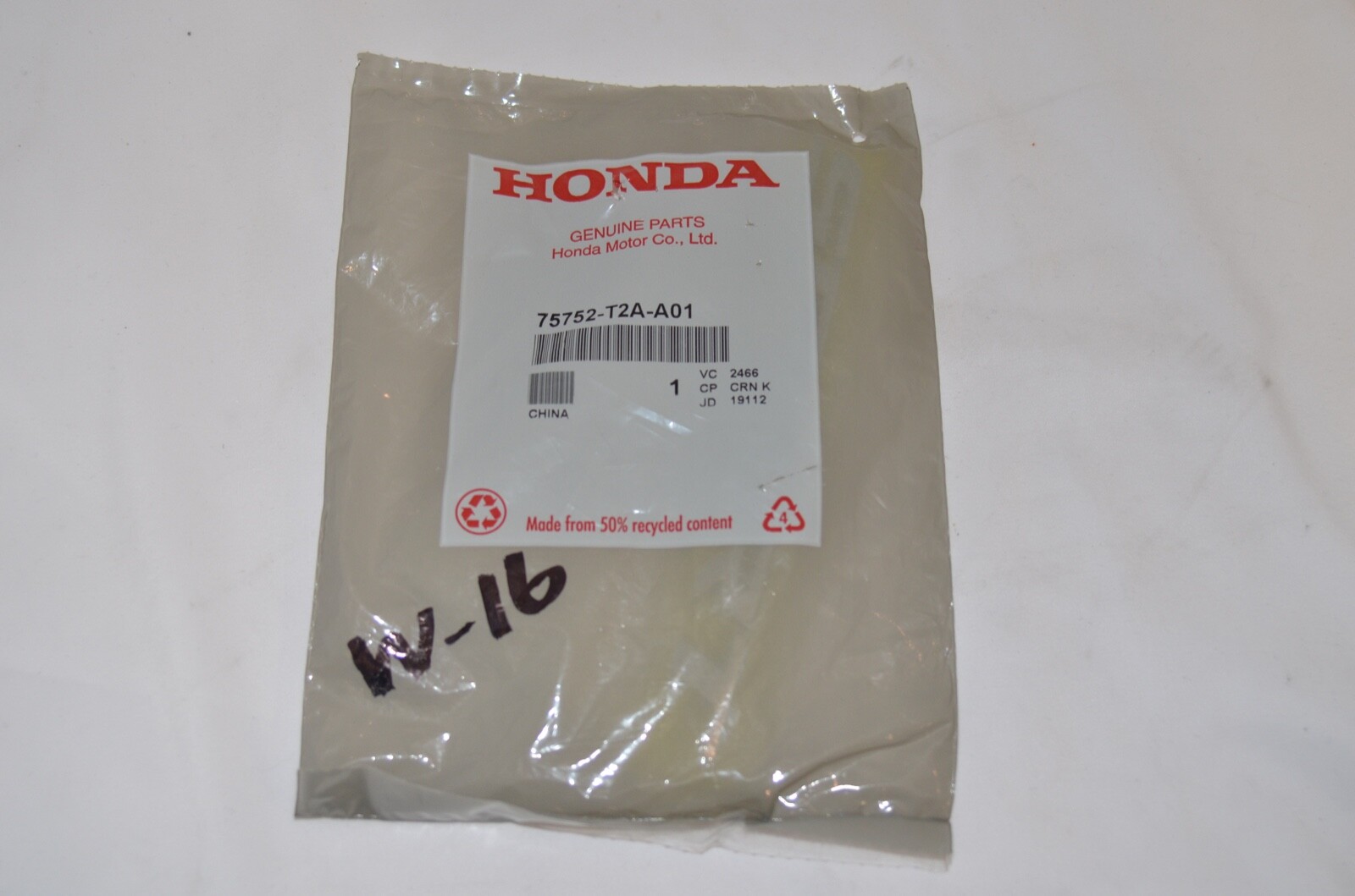 NEW Genuine OEM 2013-2017 HONDA ACCORD Sport Emblem 75752-T2A-A01 | eBay