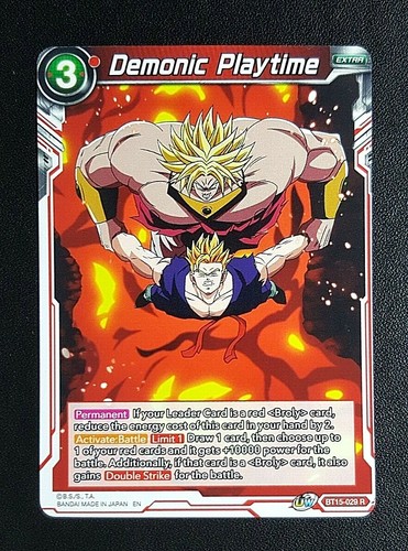 Dragon Ball Super Card Game - Demonic Playtime BT15-029 R (Non Foil) | eBay