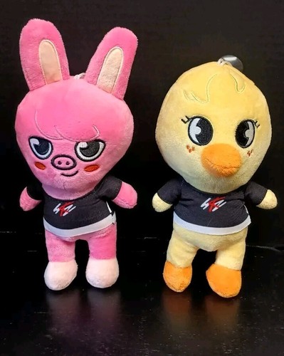 Straykids Bbokari & Dwaekki 8” SKZOO Plush Figure Toys Cartoon Anime ...