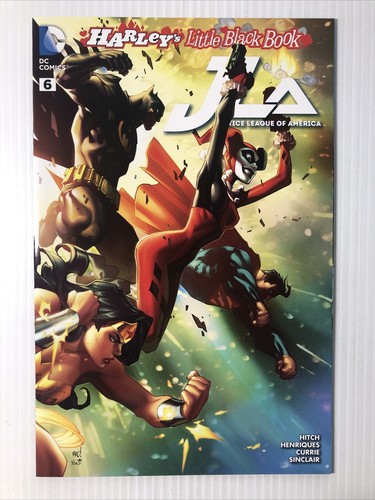 JLA #6 Harley’s Little Black Book Variant Cover 2016 Justice League ...