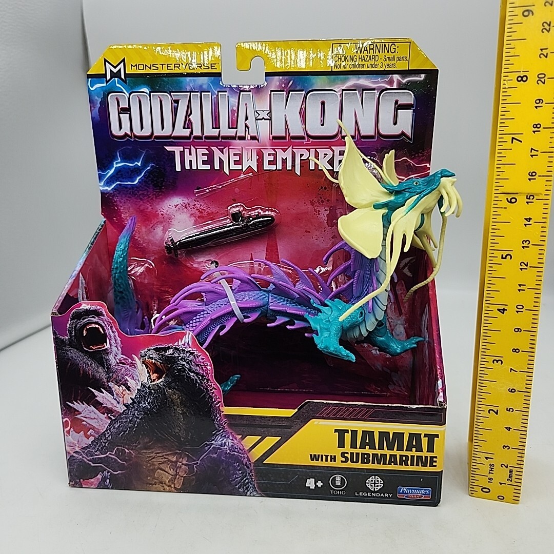 Godzilla X Kong The New Empire Tiamat w/ Submarine Godzilla x Kong ...