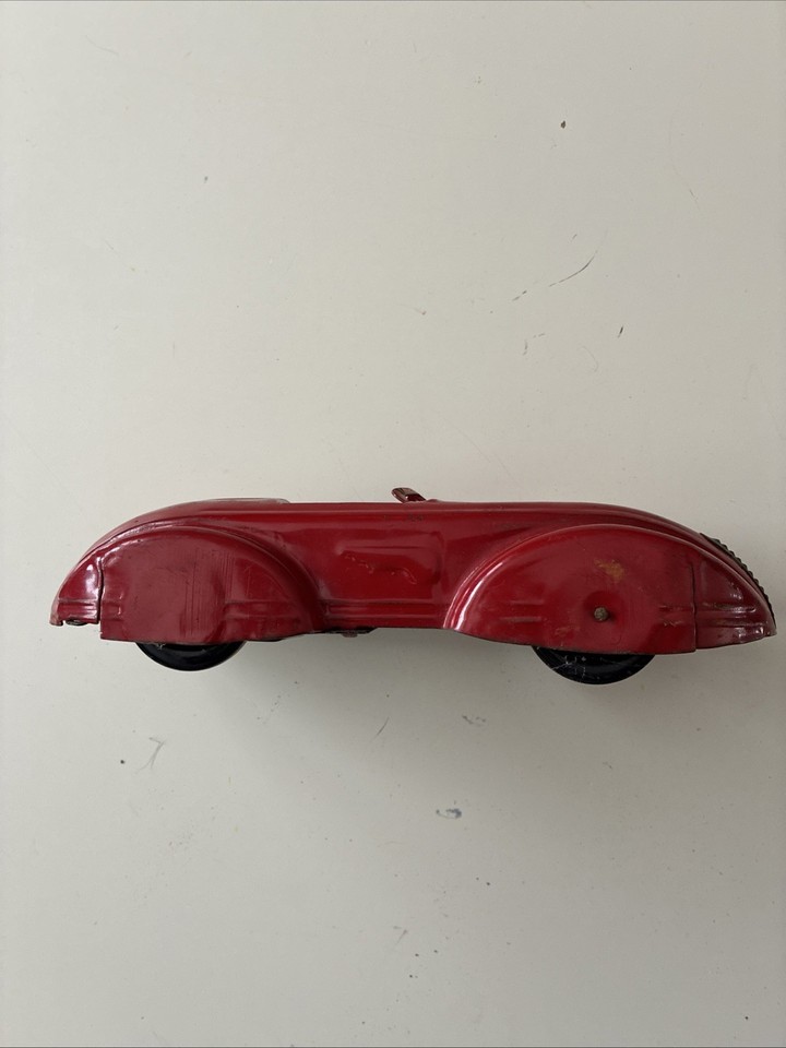 NICE VINTAGE PRESSED STEEL 1930's WYANDOTTE RED ZEPHYR ROADSTER | eBay