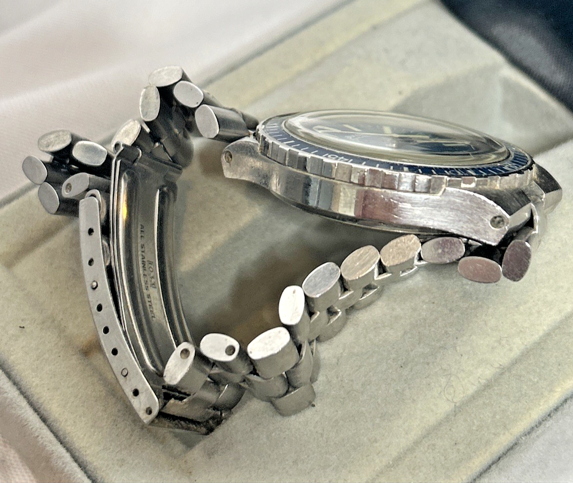 Bulova Oceanographer Blue Glow Automatic Snorkel 666 Feet Wrist Watch ...