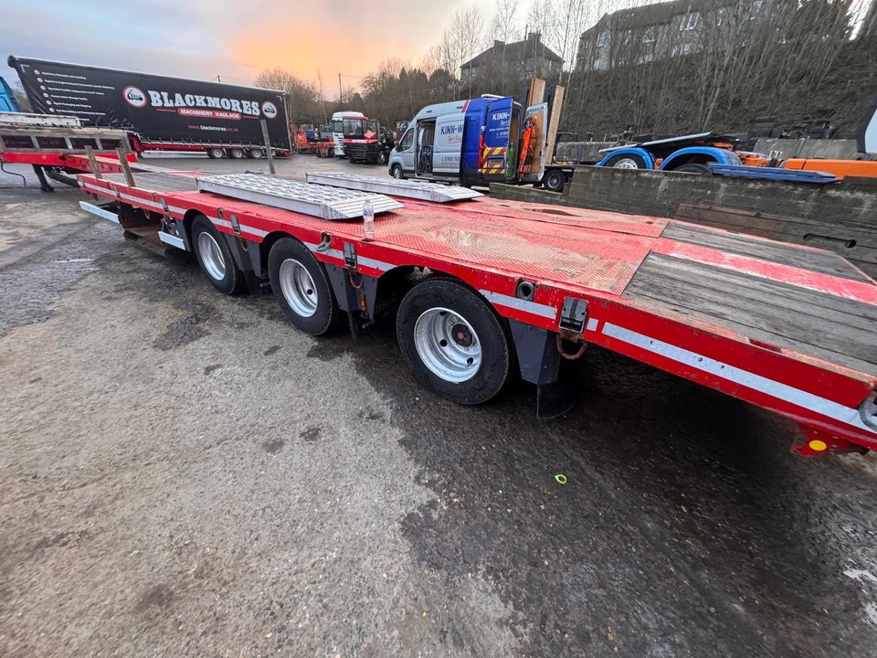 nooteboom extending low loader trailer | eBay UK