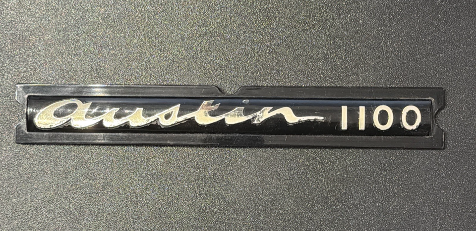 AUSTIN 1100 - VINTAGE CAR BADGE / EMBLEM 220 X 30 MM | eBay UK