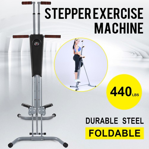 NEW Maxi Climber Vertical Stepper Exercise Fitness Monitor&Manual ...