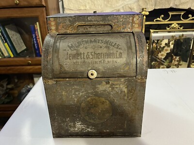 ANTIQUE MERCHANT MILLS JEWETT & SHERMAN CO COUNTER COUNTRY GROCERY ...