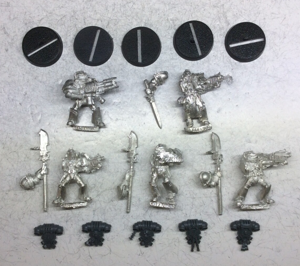 Games Workshop - WH40k Grey Knight Strike Squad (Boxed) - Citadel Metal ...