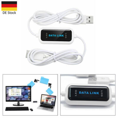 PC zu PC USB 2.0 Datenkabel Data Kabel link Kabel Ladekabel ...