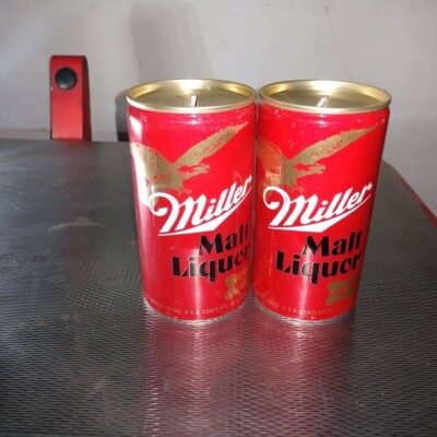 2 Miller Malt Liquor Beer Can Coin Bank 12 oz. | eBay