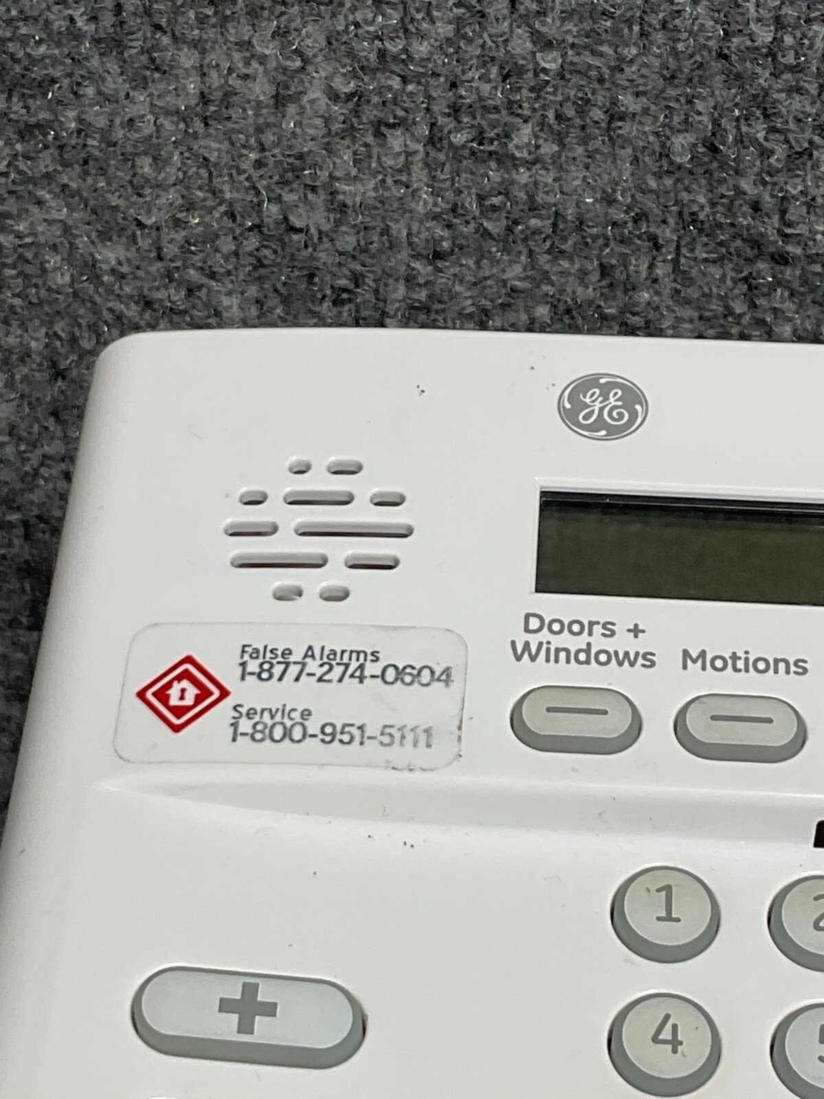 GE General Electric 600-1054-95R-11 Simon XT Home Security System Panel ...