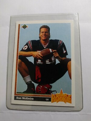 1991 Upper Deck Dan McGwire Football Star Rookie card #7 | eBay
