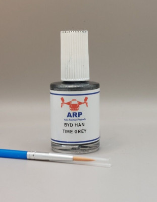 For BYD Code HAN - TIME GREY Auto Touch up paint + Free Fine Tipped ...