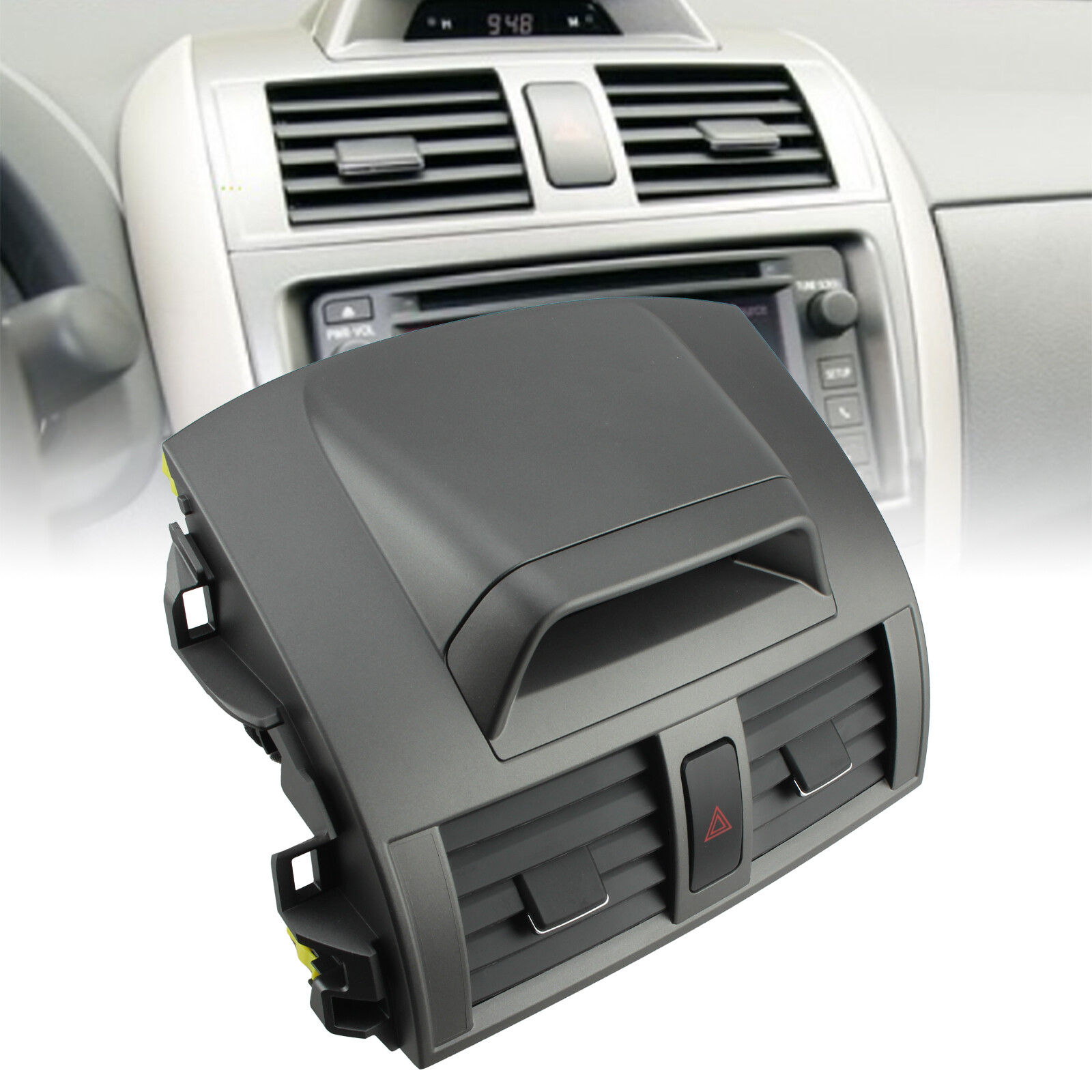 Center Dash AC Outlet Air Vent Panel For Toyota Corolla 2009 2010 2011 ...