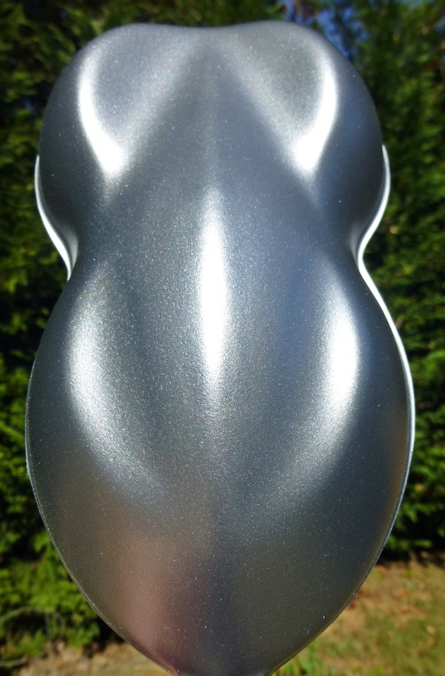 Titanium Silver Pearl Pigment Auto Clear Urethane Acrylic Gallon HOK | eBay