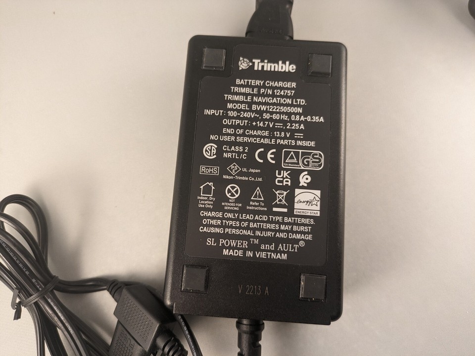 Trimble TDL450 Field Battery Charger 124757 New | eBay