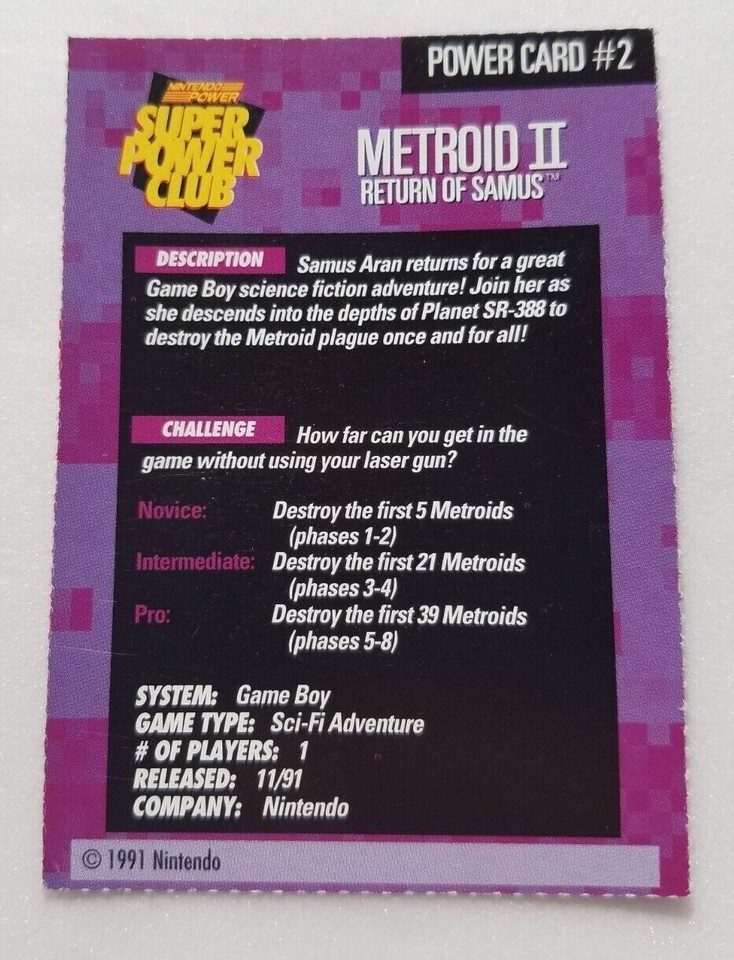 Nintendo Power - Super Power Club Cards - You Pick *UPDATED Feb 2026 ...