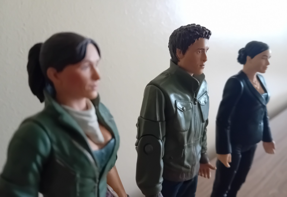 Primeval Action Figures Bundle x3 (Helen Cutter, Stephen Hart, Jenny ...
