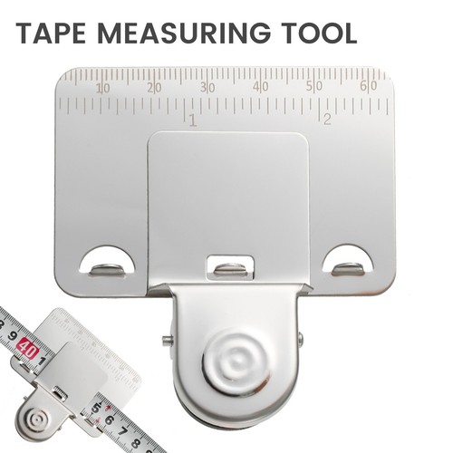 Precision Tape Measure Aid Fixing Clip Tool Stainless Steel Curves ...