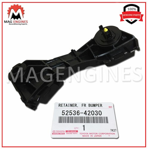 52536-42030 GENUINE OEM FRONT BUMPER SIDE RETAINER, LH 5253642030 | eBay