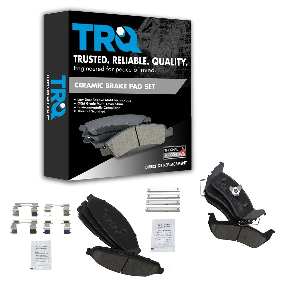 Disc Brake Pad Set-Ceramic Brake Pads TRQ BFA15126 for sale online | eBay