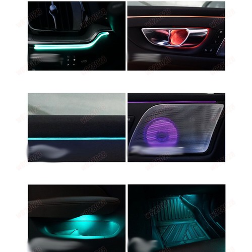 2020-2021 Volvo S60 64 Colors LED Ambient Light Atmosphere Decorative ...