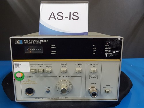 HP 436A: Power meter, W/Opt. 022, AS-IS (1165) | eBay