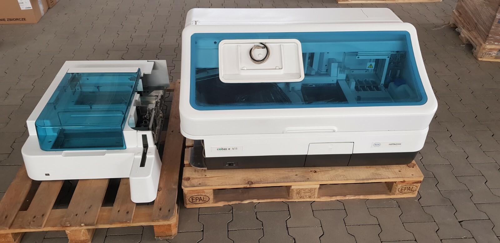 Roche cobas E411 rack Immunology analyser Refurbished calibrated ...