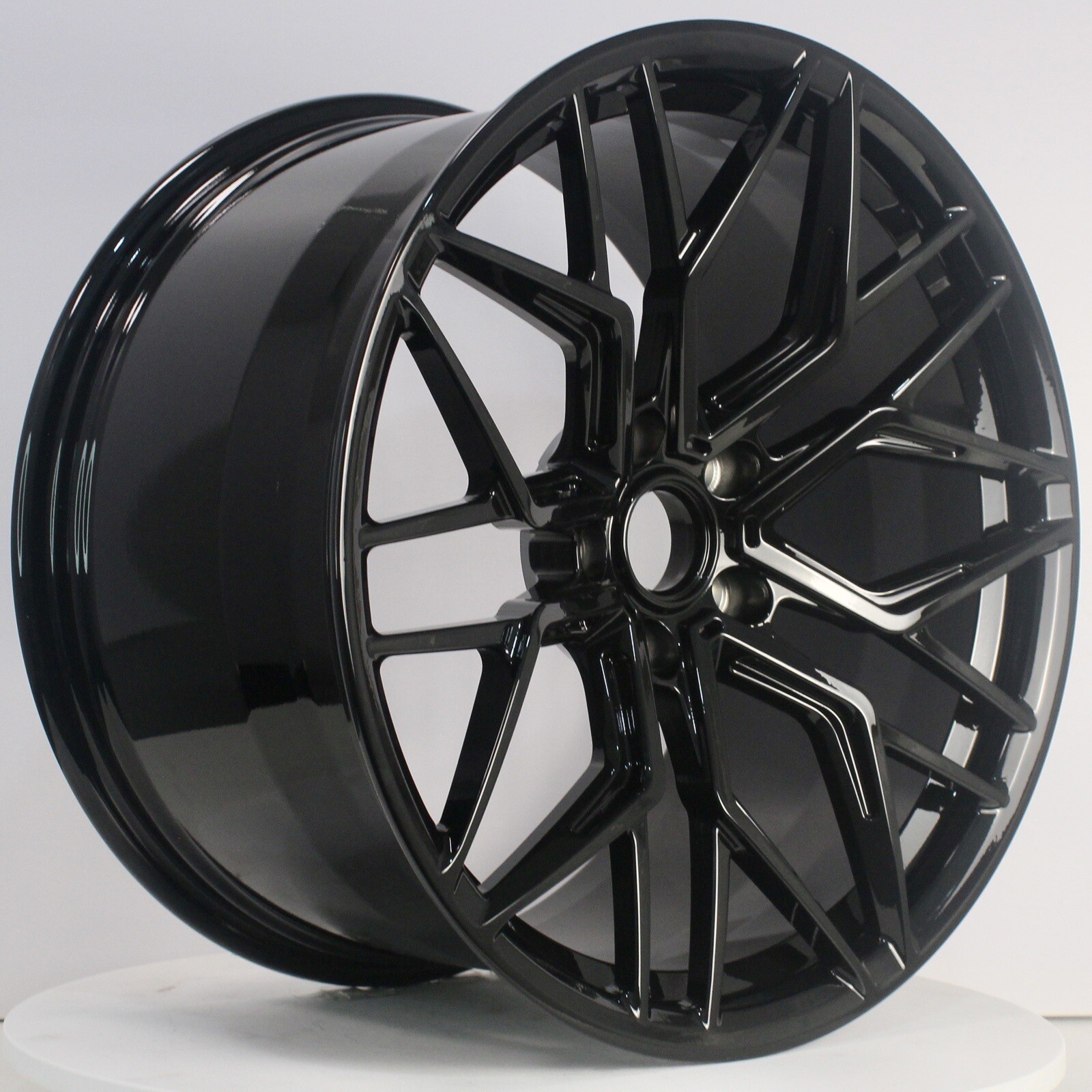 19" 20" ALT20 Forged Gloss Black wheels for C8 Corvette Z51 Stingray ...