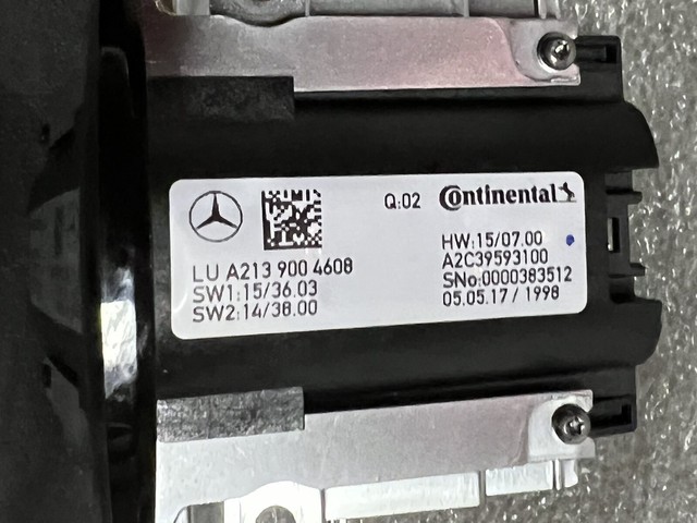 Mercedes-Benz W213 Navigation Control Switch Unit A2139004608 for sale ...