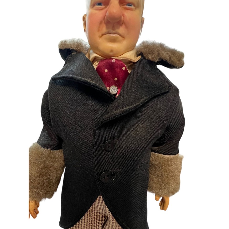 Vintage 1980 Effanbee WC Fields Centennial Doll with Stand Has Tags No ...