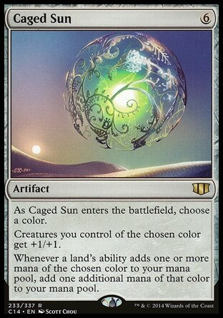 Magic the Gathering MTG Caged Sun (233) Commander 2014 LP | eBay