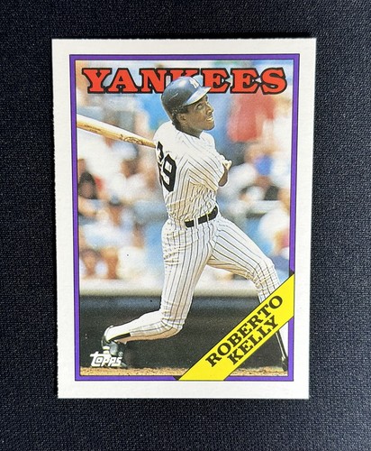 1988 Topps Traded Roberto Kelly #57T Rookie Baseball Card RC New York ...