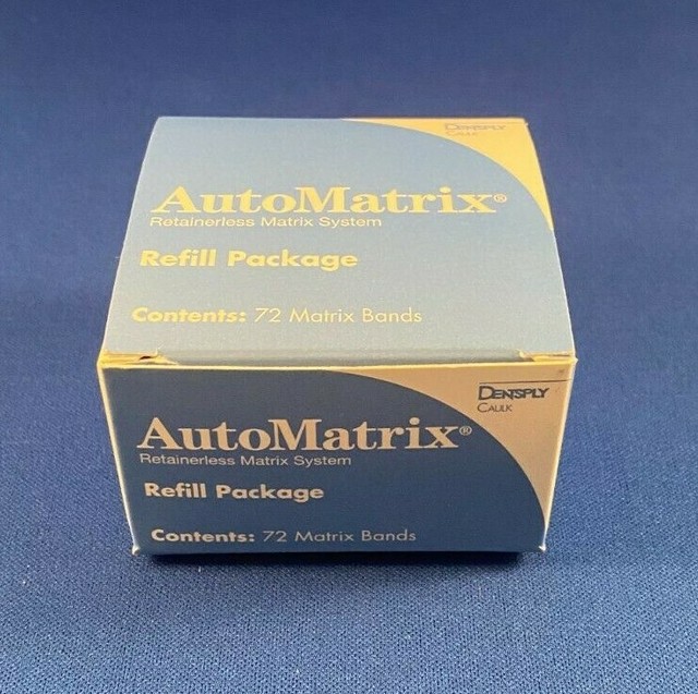 DENTSPLY Automatrix Retainerless Matrix System Narrow Regular Refill ...