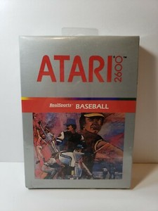 Atari 2600 - RealSports Baseball - Video Game New in Box Factory Sealed ...