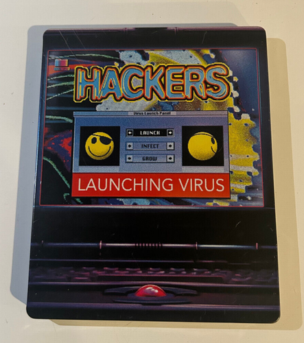 Hackers Steelbook CASE ONLY Ltd Best Buy/Shout Factory Excl NO 4K BLU ...